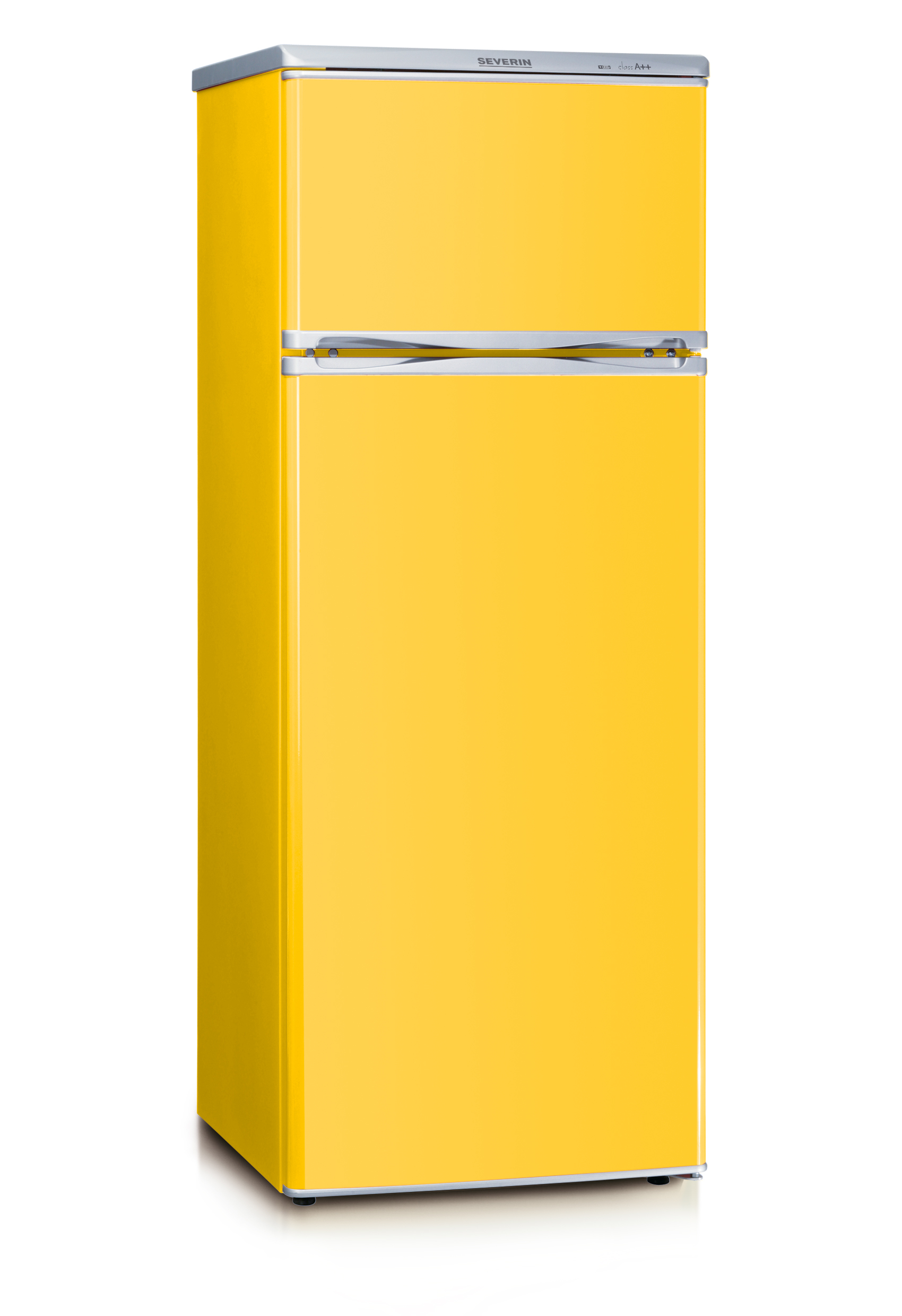 SEVERIN FRIGORIFERO DOPPIA PORTA DT 8787 GIALLO CLASSE E [FRGSEVDT8787]